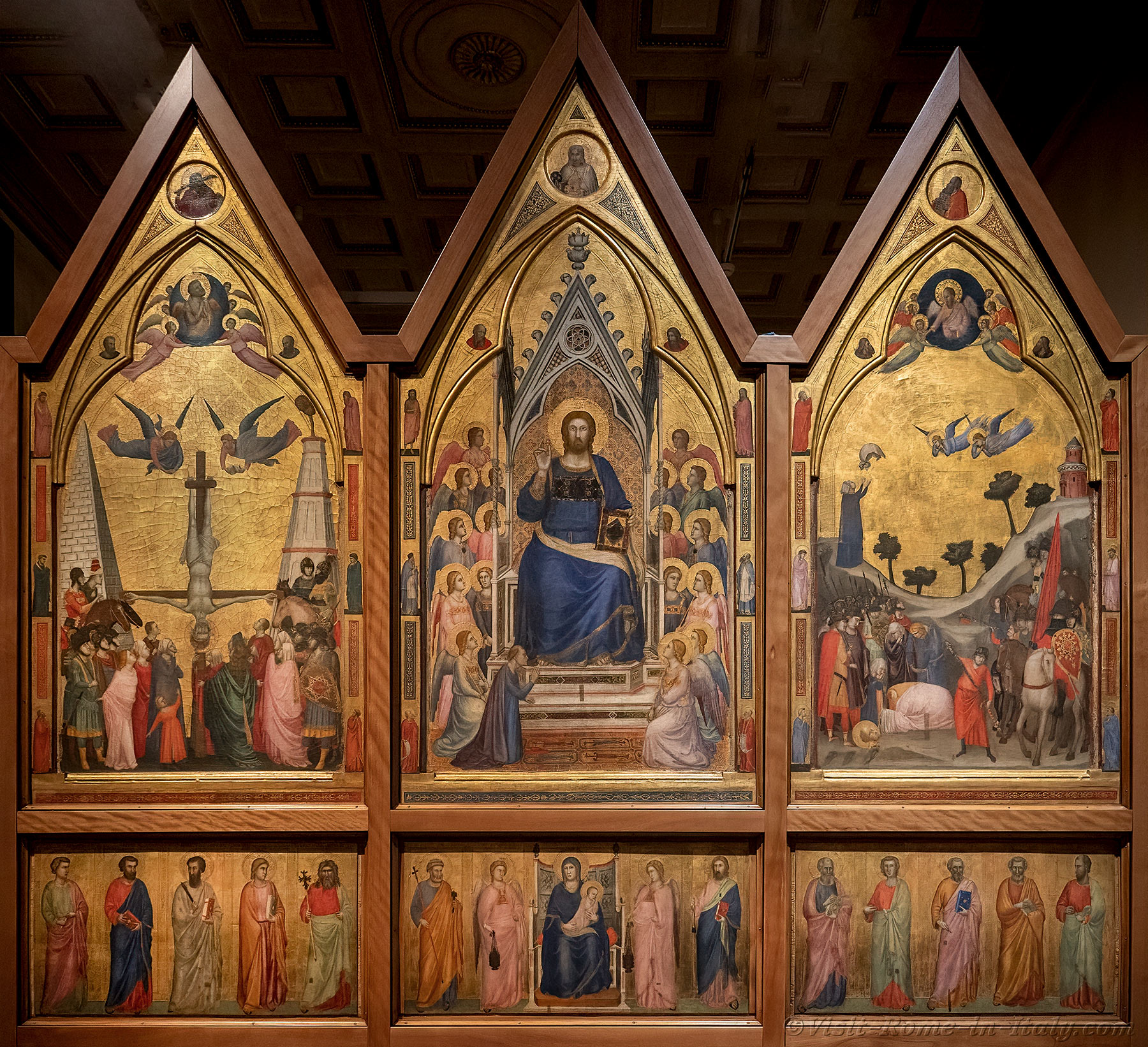 Giotto Pinacoteca Vatican A Rome Vatikanische Museen Rom.